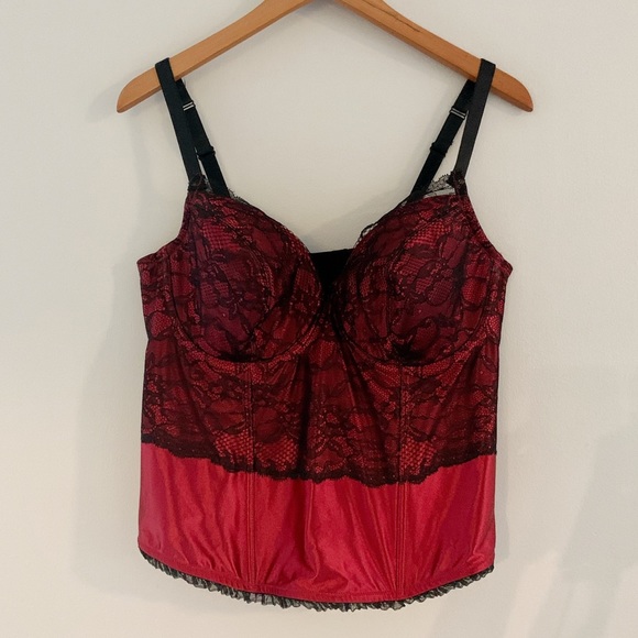 Cacique | Tops | Cacique Sexy Plus Size Corset Bustier With Boning ...